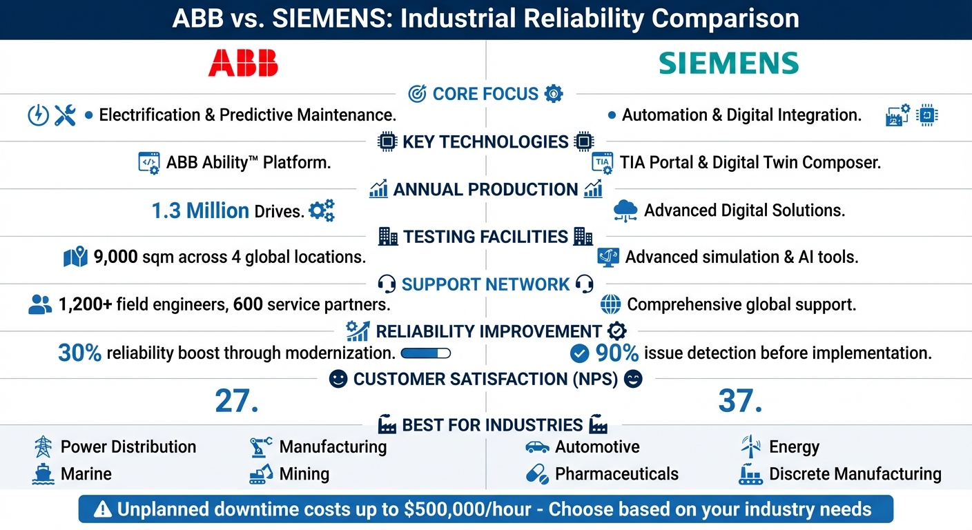 ABB vs. Siemens: Reliability in Industrial Applications – Electrical Trader