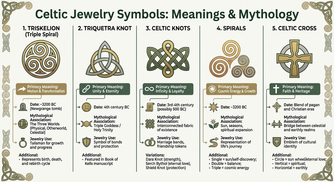 Celtic Jewelry Symbols: Mythology and Meaning – LaCkore Couture