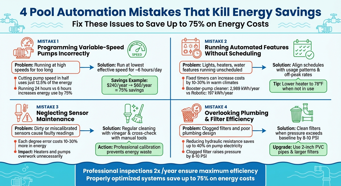 Pool Automation Mistakes That Kill Energy Savings | Alligator Pools