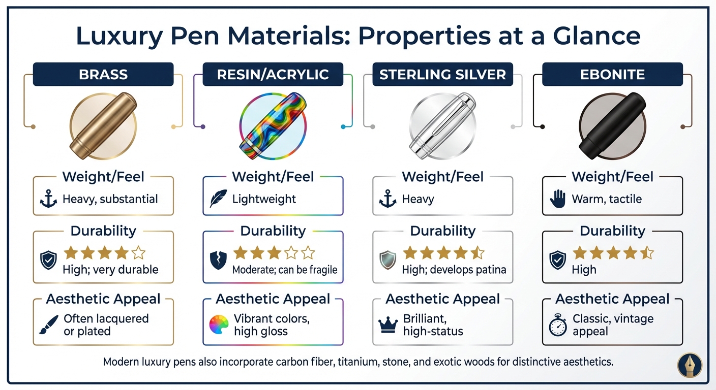 Ultimate Guide to Luxury Pen Features – Fountain Pen Revolution