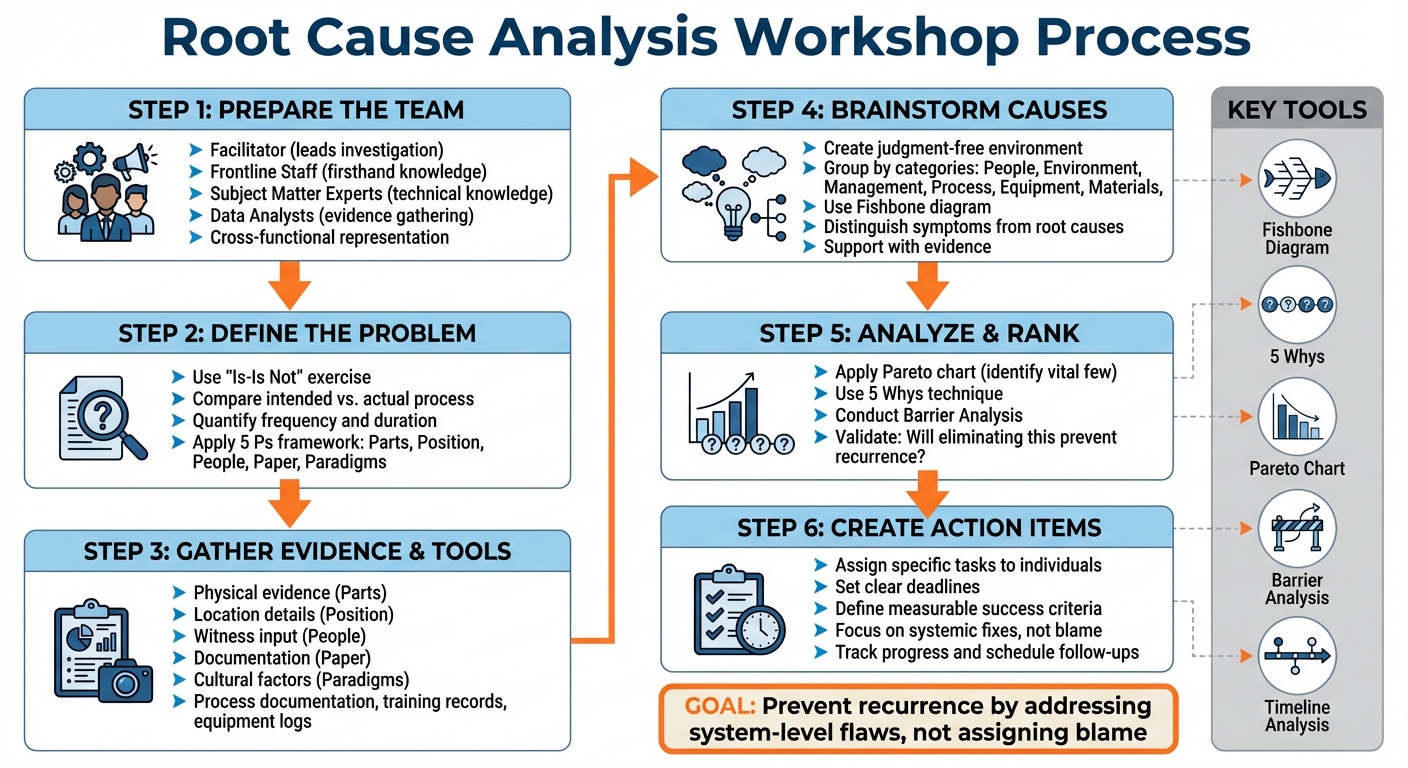 How to Facilitate Root Cause Analysis Workshops - ABLEMKR
