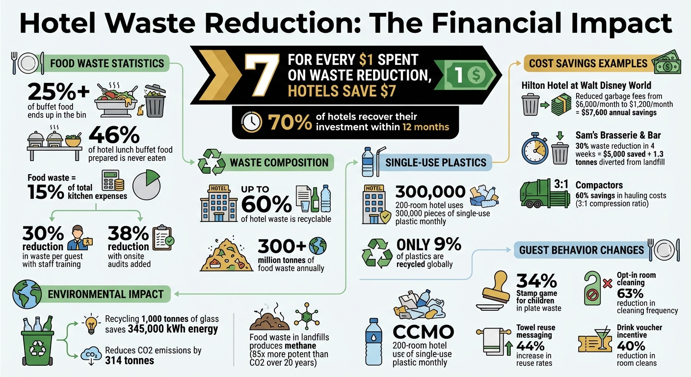 How to Cut Hotel Waste Costs - Switch Hotel Solutions