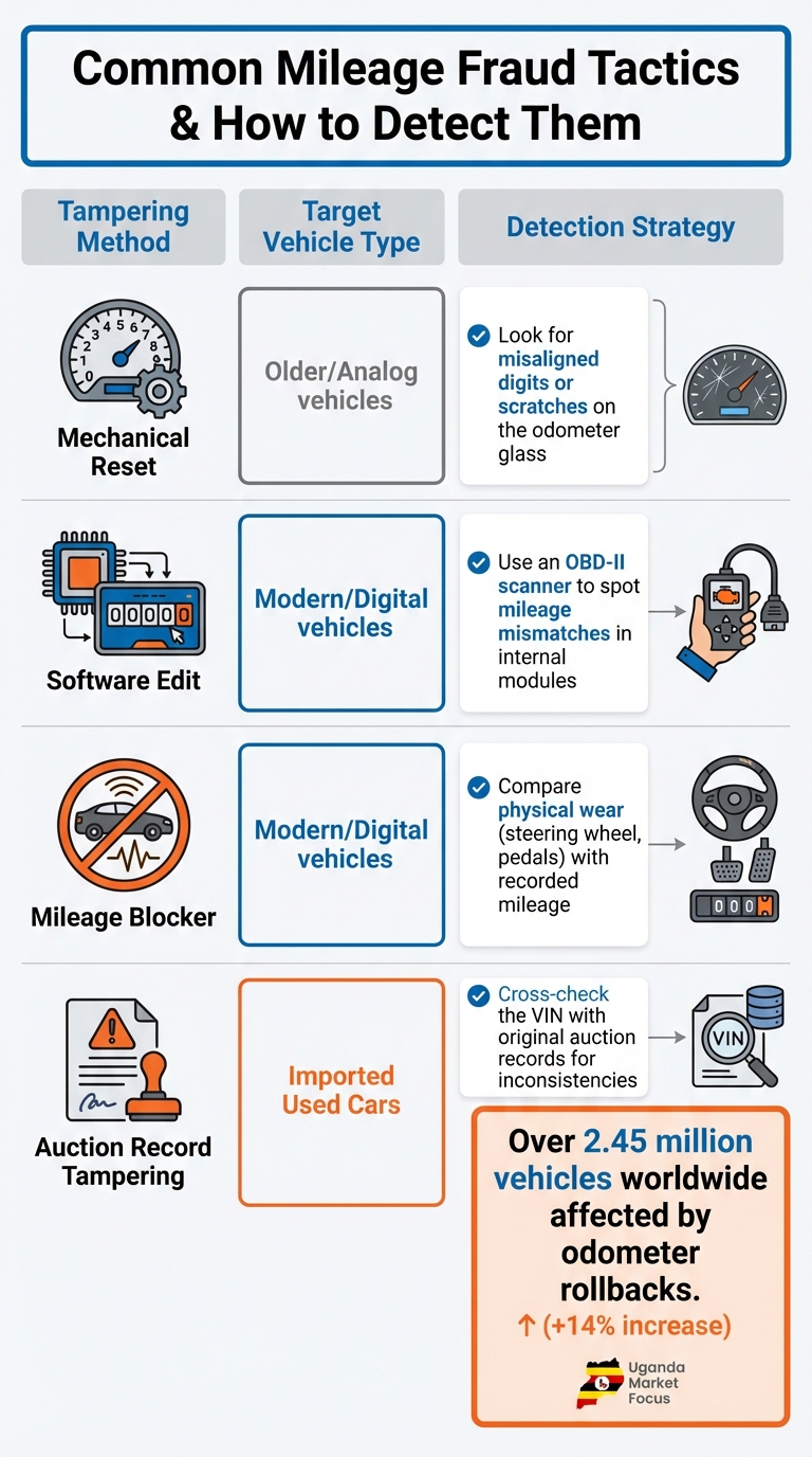 How to Check Mileage Fraud in Uganda (2026 Guide) - AutoMag.ug