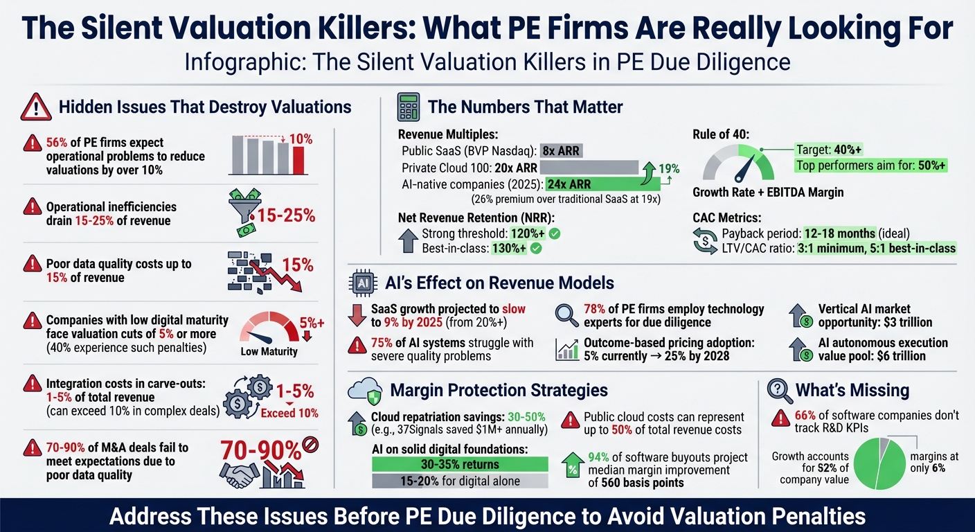 The Silent Valuation Killers PE Will Hammer You For