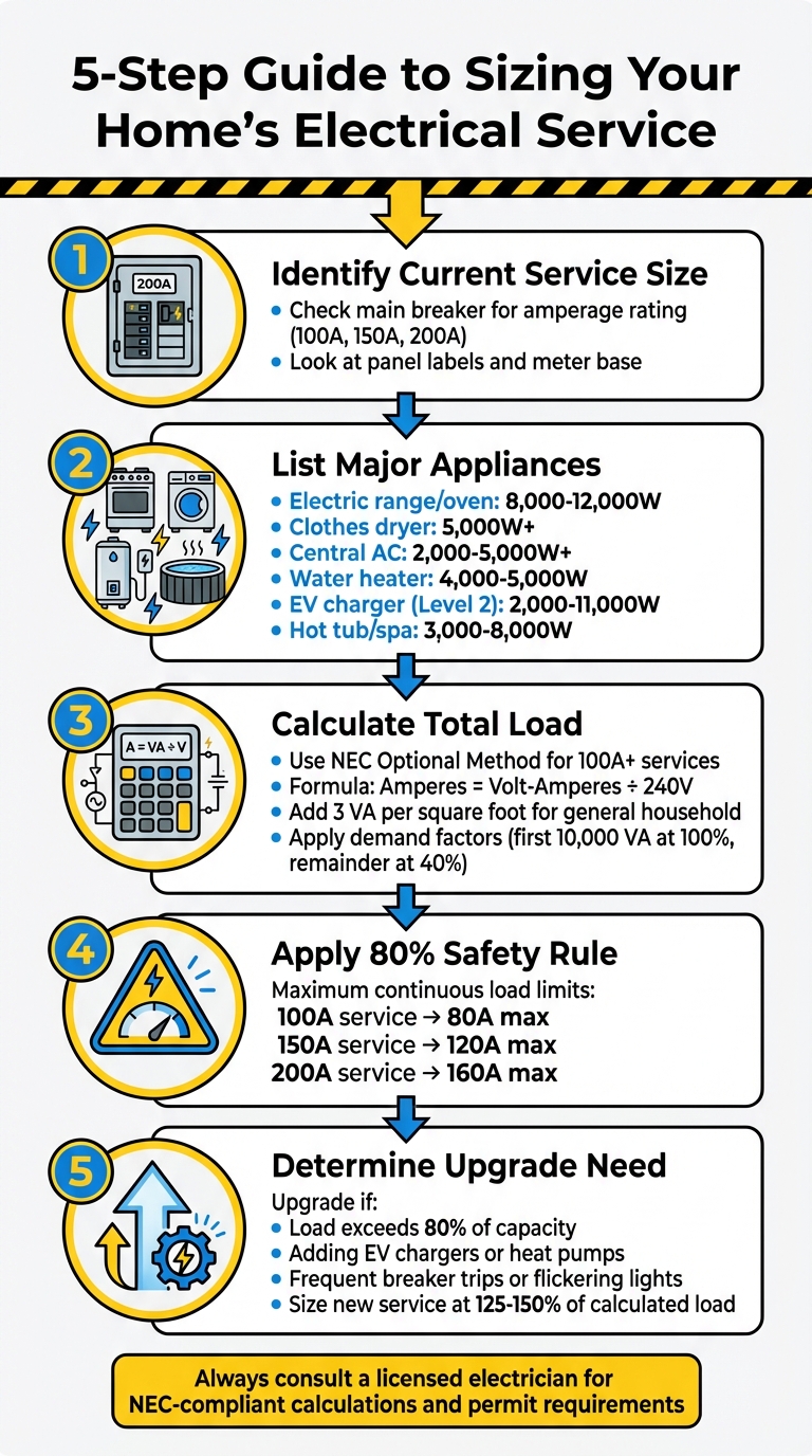 How to Size Main Service for Residential Properties – Electrical Trader