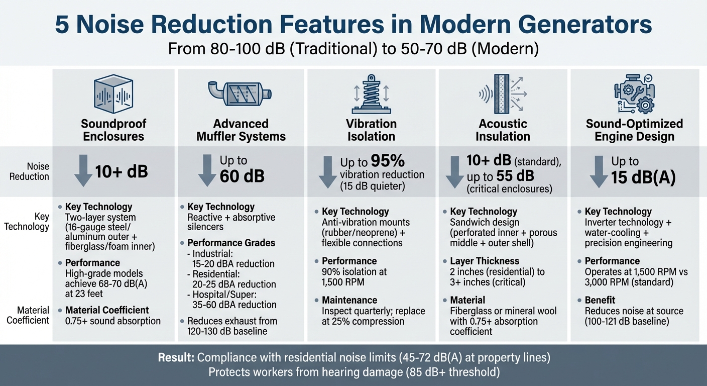 5 Noise Reduction Features in Modern Generators – Electrical Trader