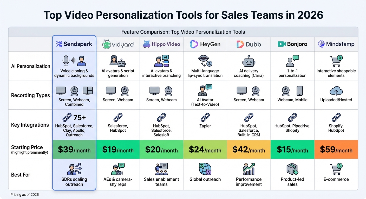 Top Tools for Personalizing Sales Videos in 2026