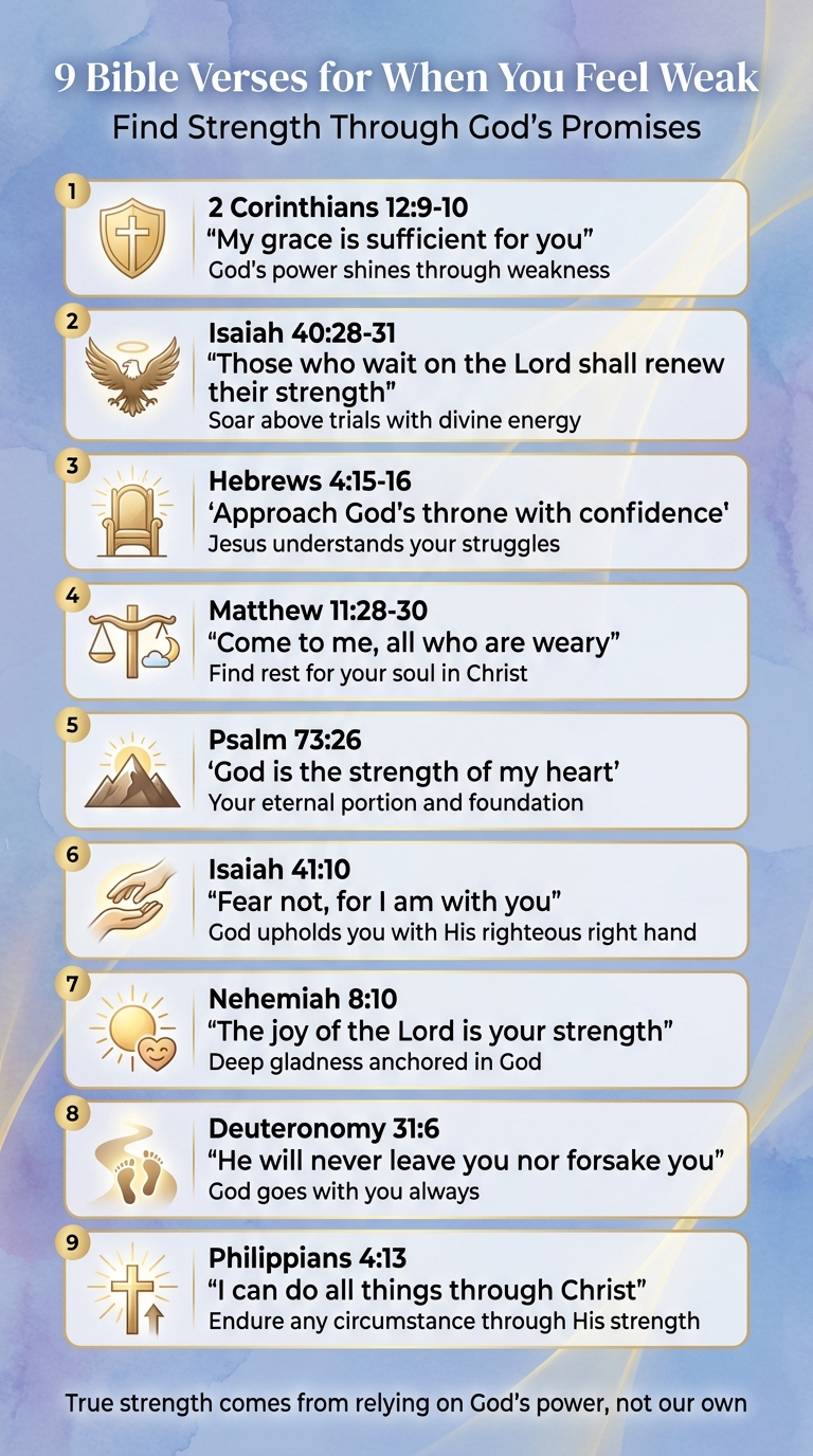 Beyond "I Can Do All Things": 9 Bible Verses for When You Feel Weak