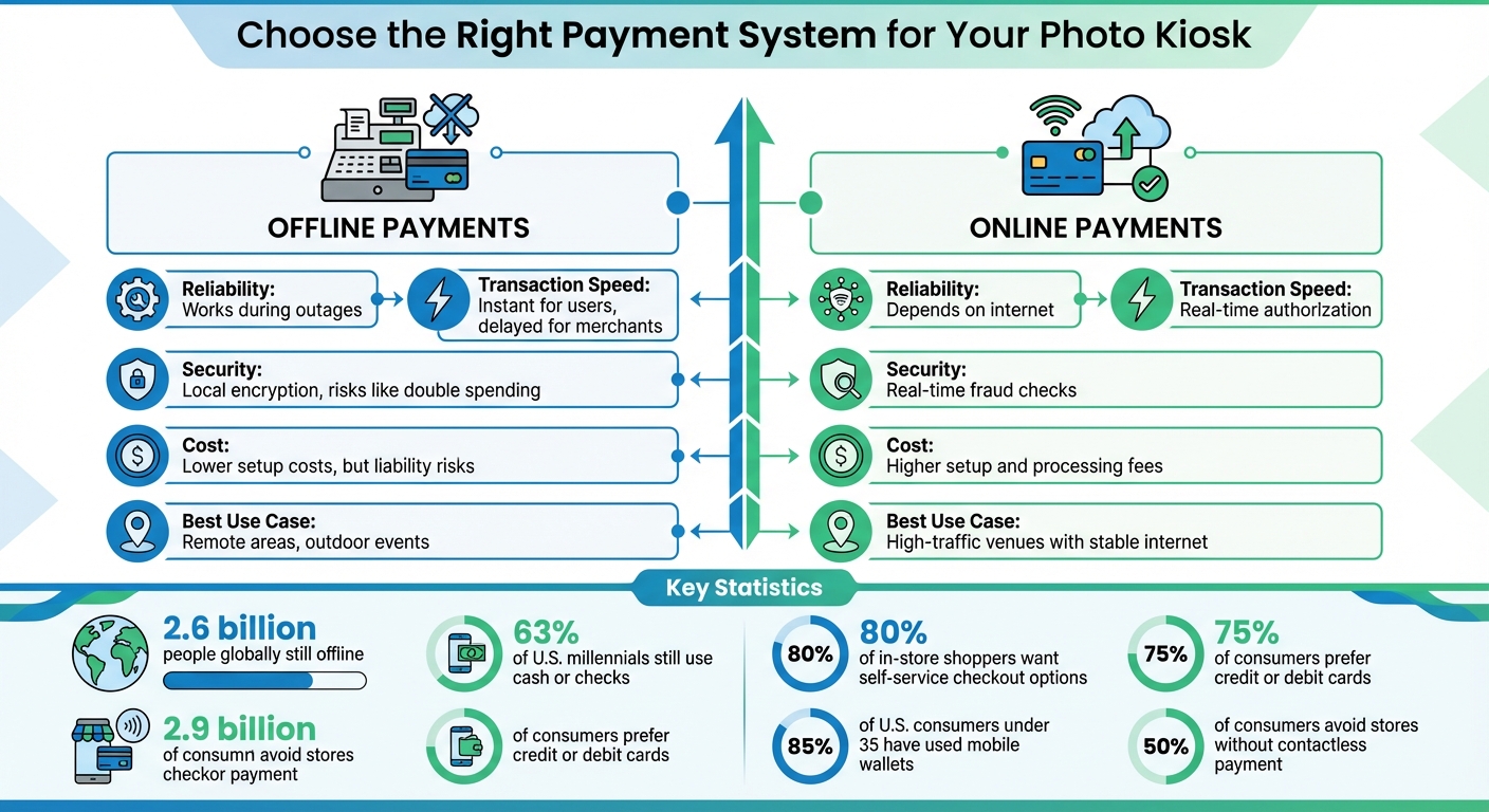 Offline vs. Online Payments for Photo Kiosks - Foto ATM