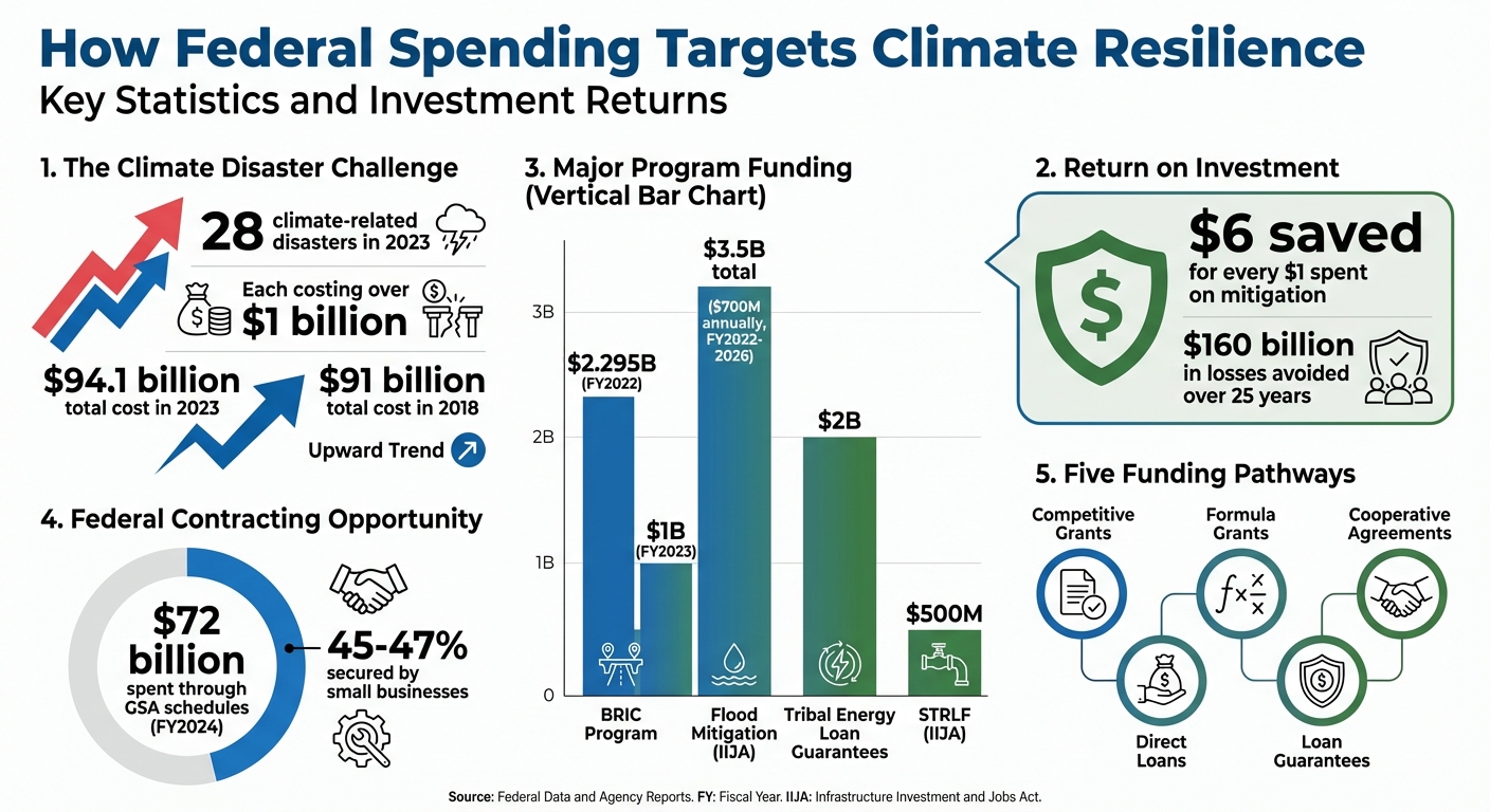 How Federal Spending Targets Climate Resilience