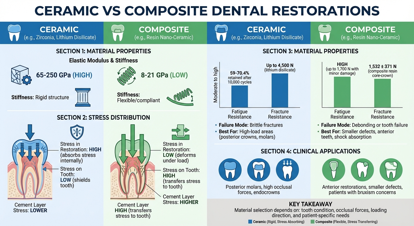 Stress Distribution: Ceramic vs Composite - Complete Smiles