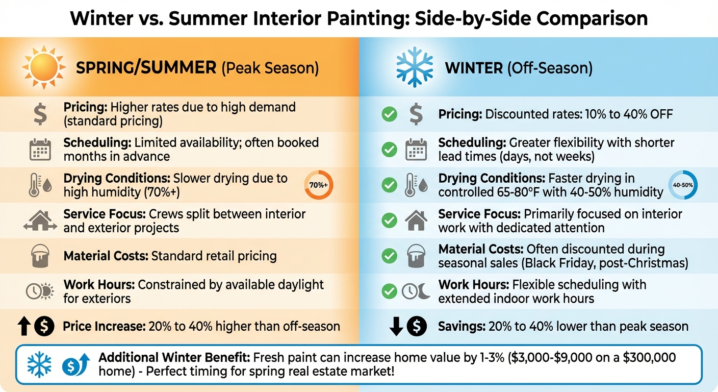 Why Winter Painting Saves You Money – 26 Painting