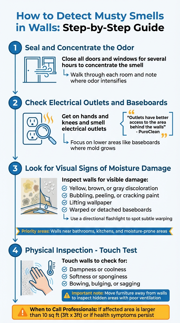 How to Detect Musty Smells in Walls