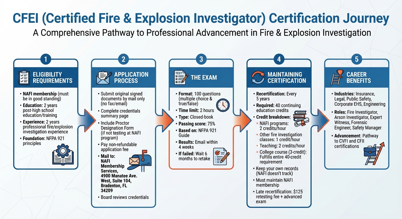 CFEI Certification: Certified Fire & Explosion Investigator Guide ...
