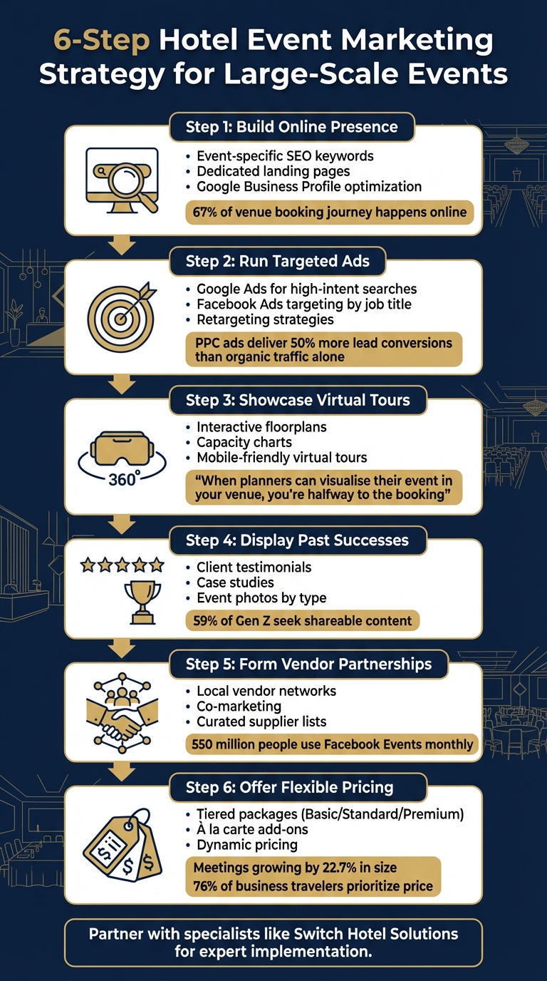 How to Market Hotels for Large-Scale Events - Switch Solutions
