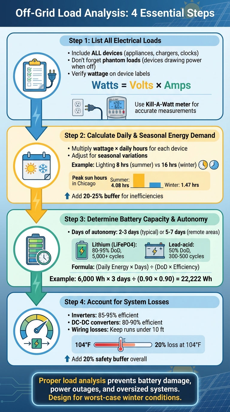 Off-Grid Load Analysis Guide – Electrical Trader