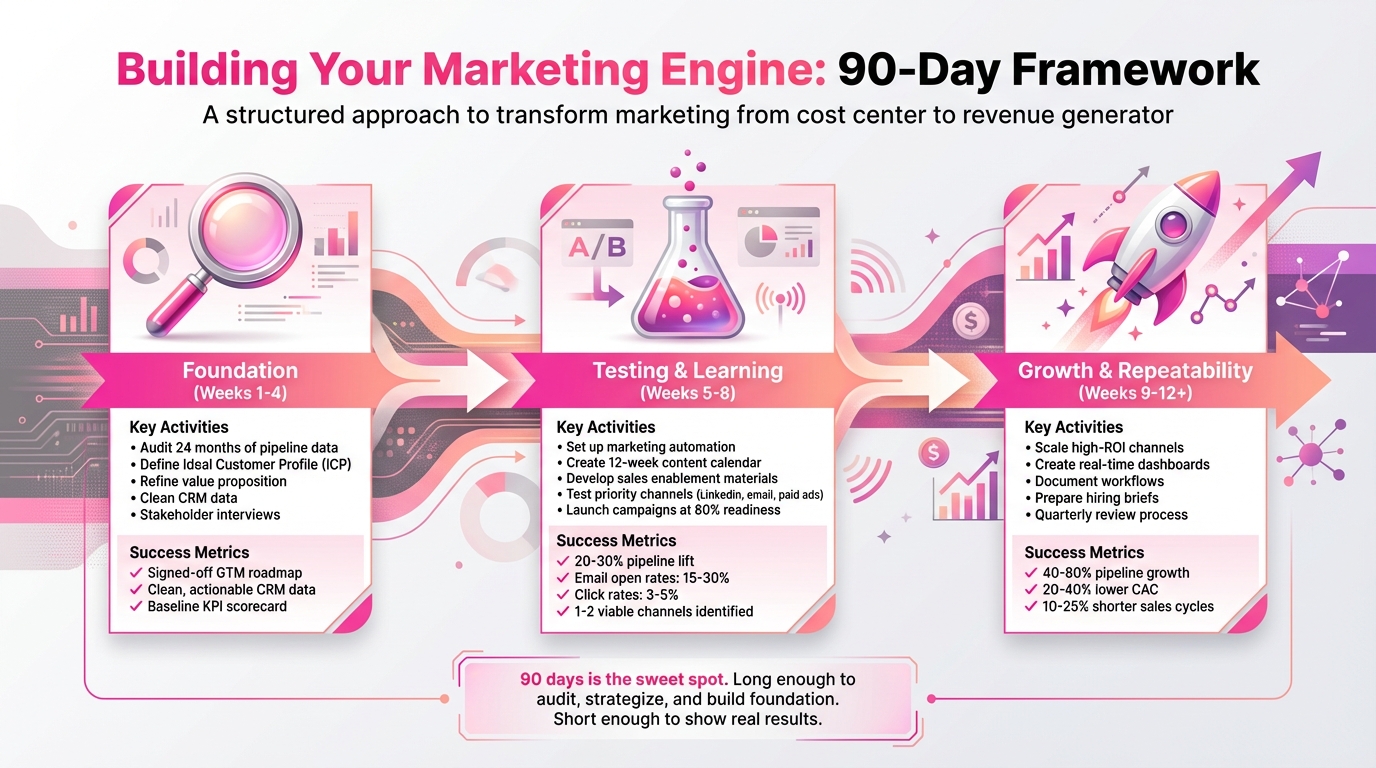 Startup Fractional CMO: Building Your First Real Marketing Engine ...