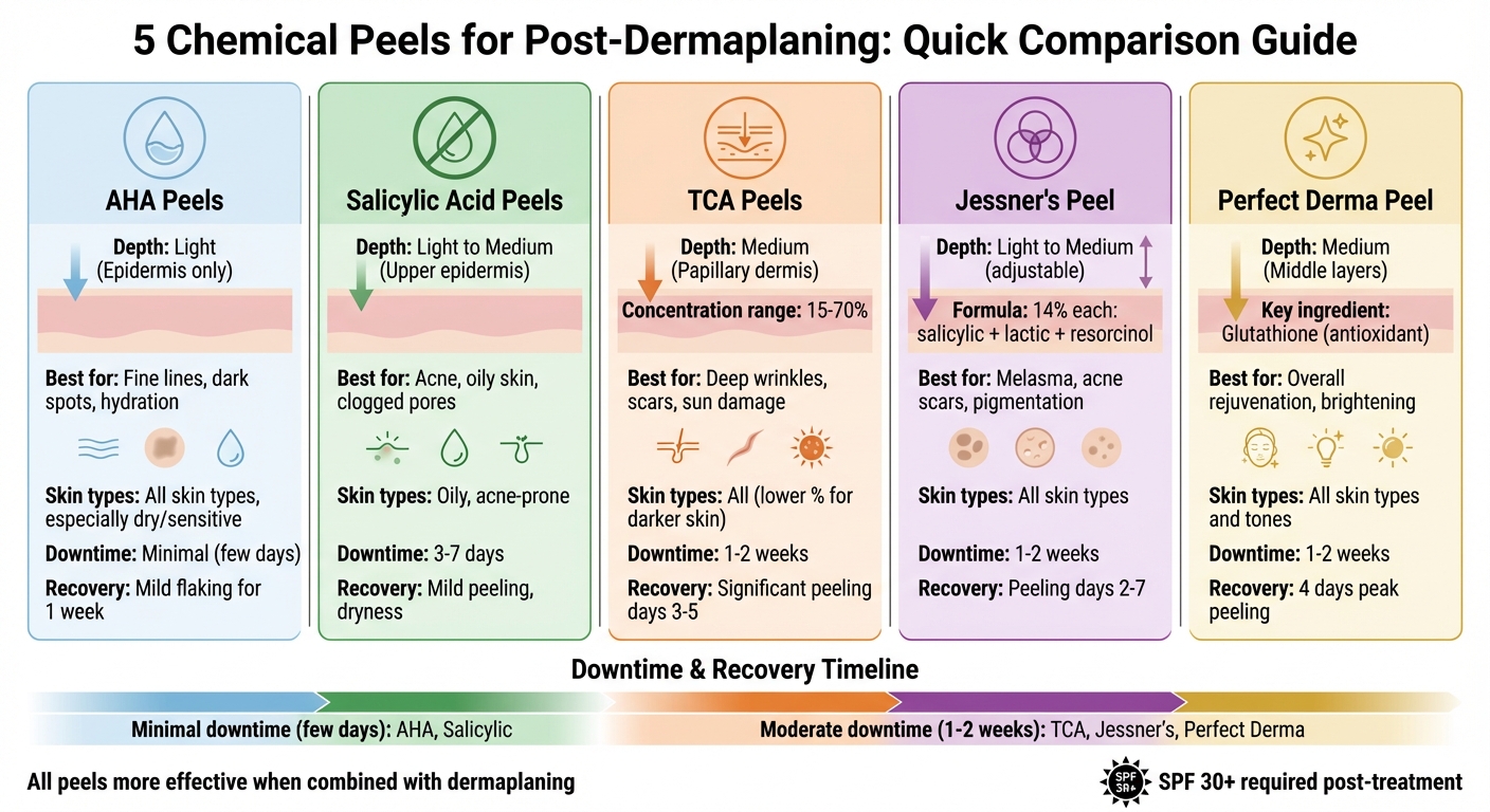 Types of Chemical Peels for Post-Dermaplaning Glow ...