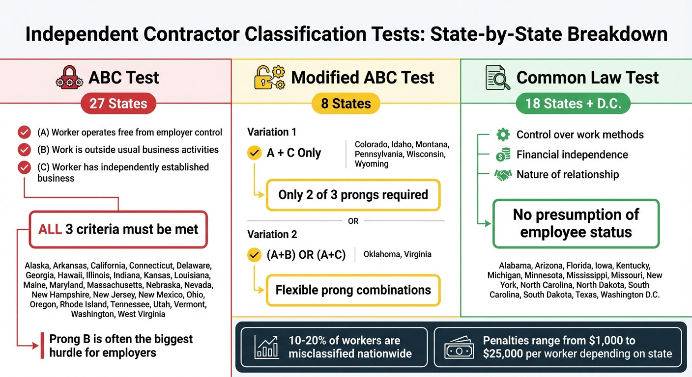 Independent Contractor Tests: State-by-State Guide - ABLEMKR