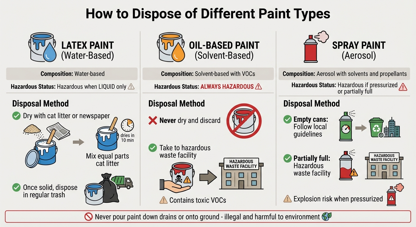 How Is Paint Disposed Of