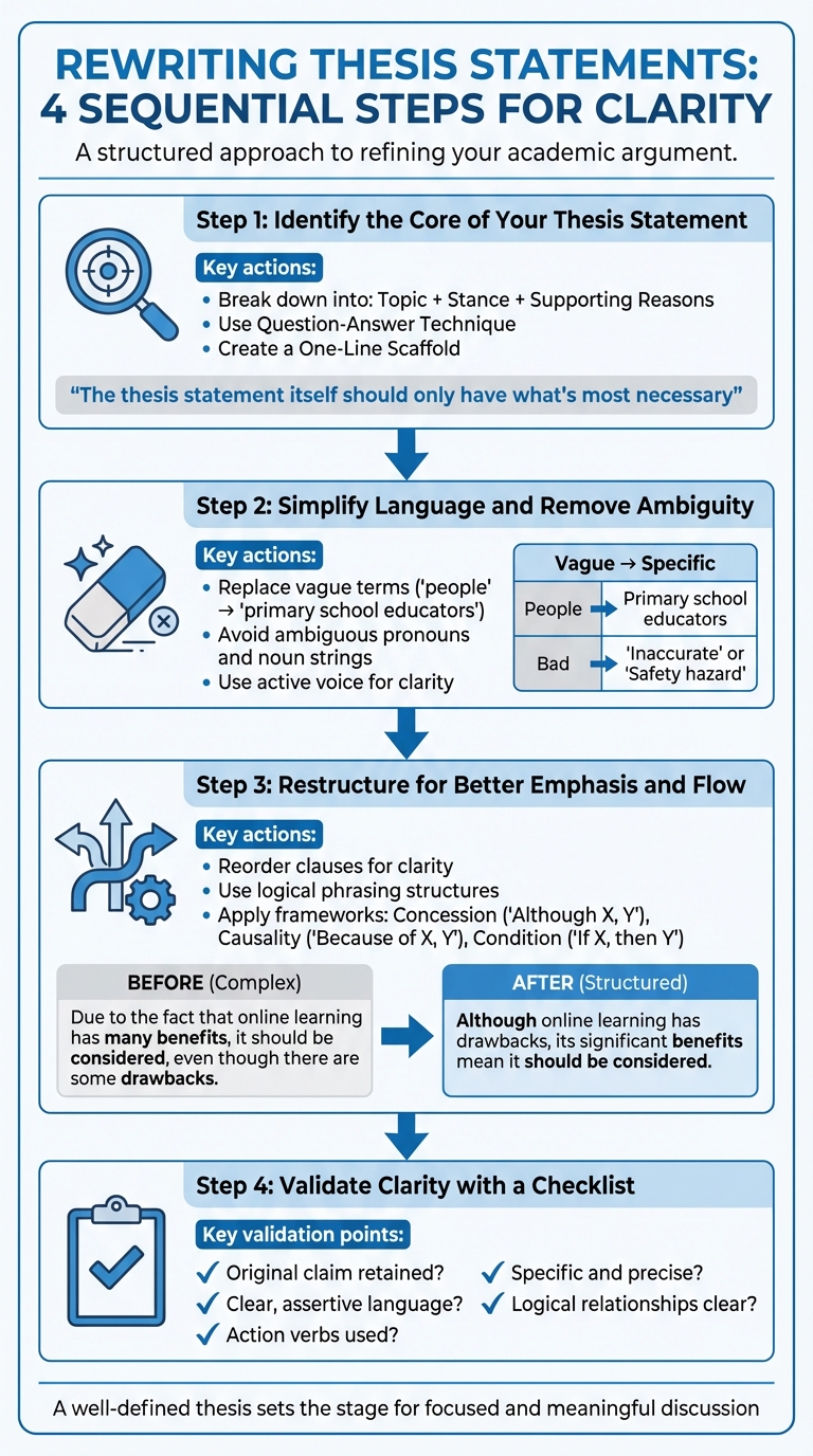 How To Rewrite Thesis Statements For Better Clarity