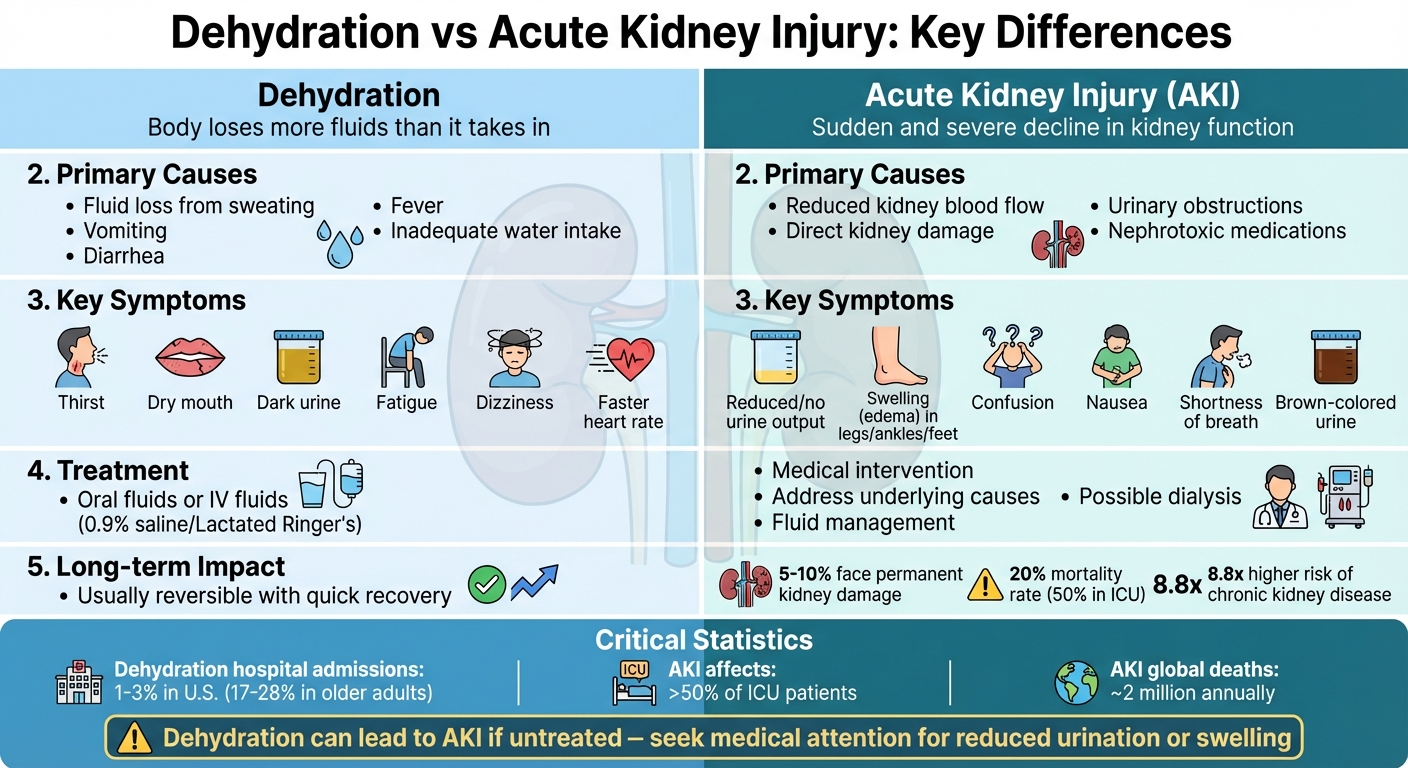 Dehydration vs Acute Kidney Injury: Key Differences - MyNephrologist