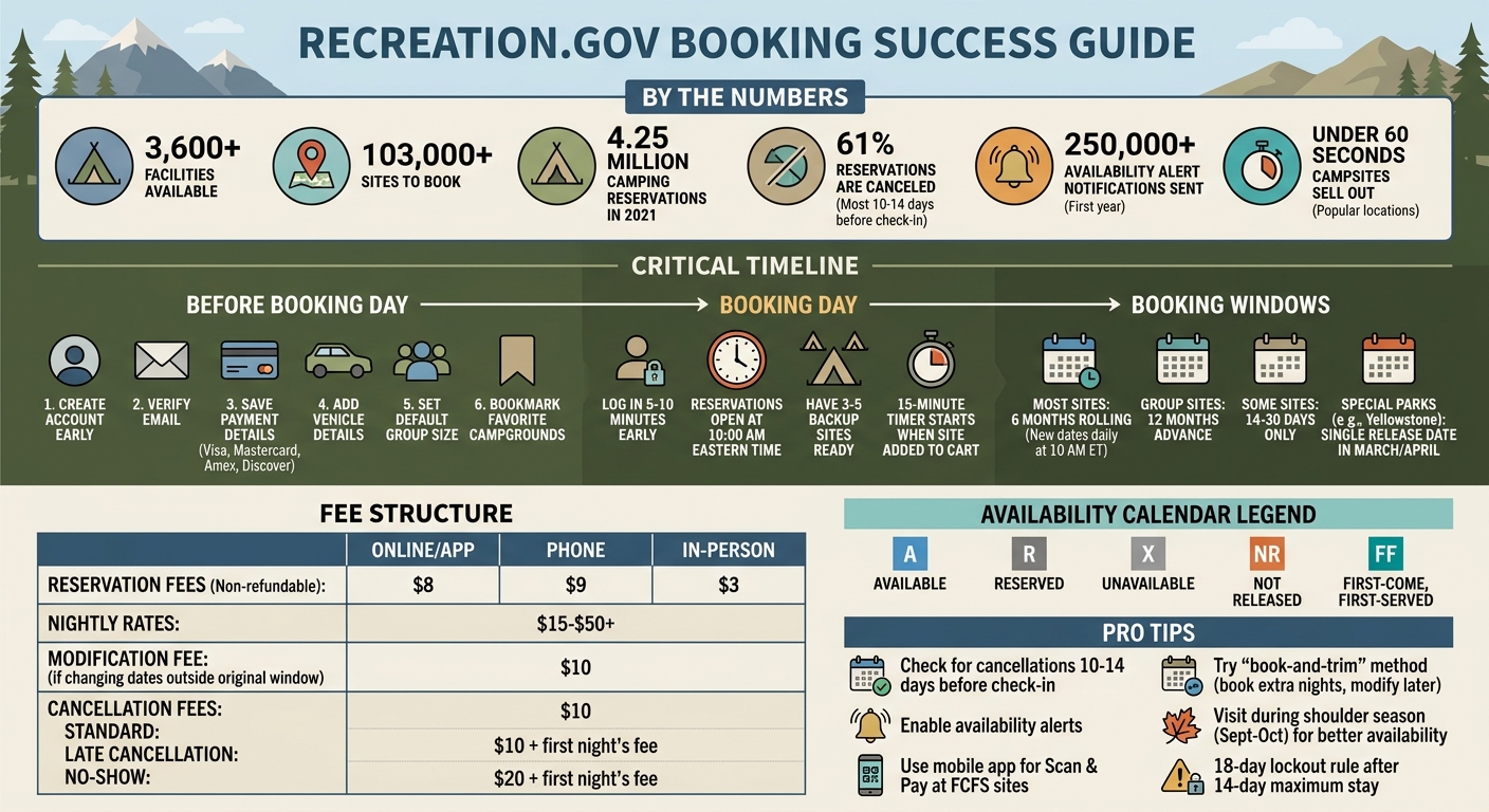Recreation.gov Reservations Guide