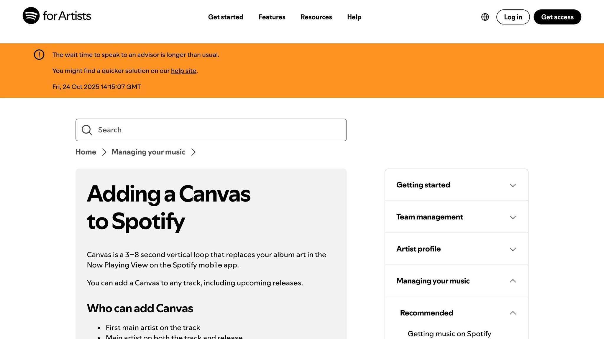 Spotify Canvas Generator